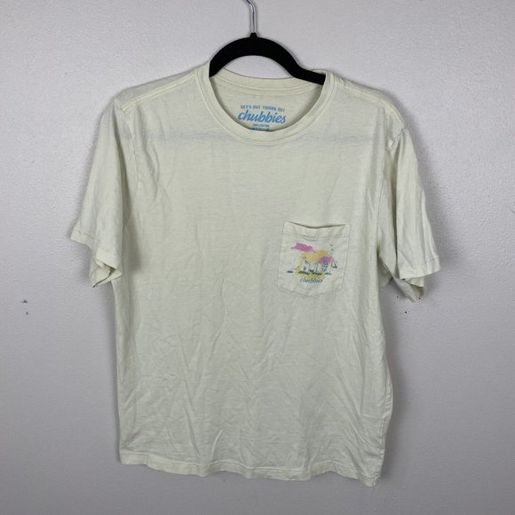 chubbies | Shirts | Chubbies T Shirt Sz M Palmetto Moon Edition Light ...